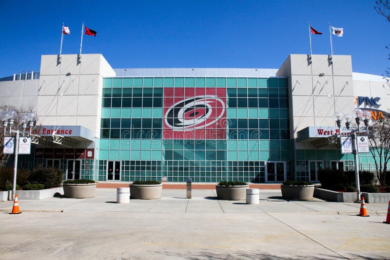 PNC-Arena, Raleigh, North Carolina Redaktionelles Stockfoto - Bild von ...