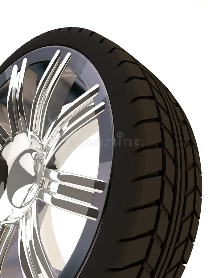 Pneu image stock. Image du pneumatique, isolement, vitesse - 4212415