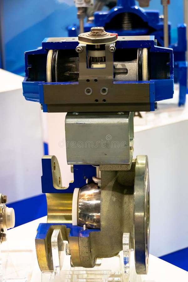 Pneumatic Drive of the Ball Valve. Device and Principle of Operation ...