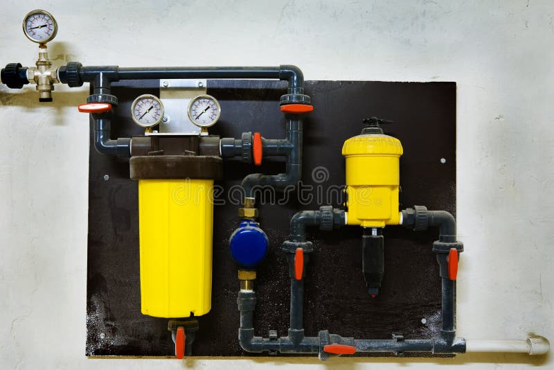 The pneumatic equipment stock photo. Image of energy, dial - 5054156