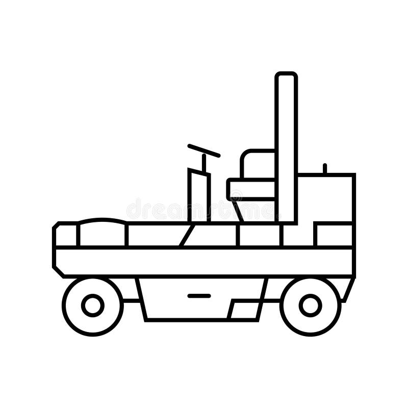 Pneumatic Roller Construction Vehicle Color Icon Vector Illustration ... Pneumatic Roller Construction Vehicle Color Icon Vector Illustration ...