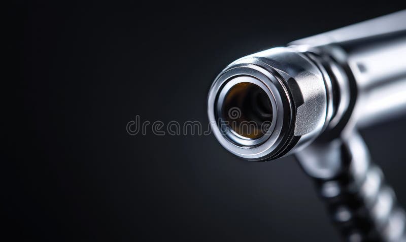 Pneumatic Tool Close-up stock photo. Image of silver - 367817096