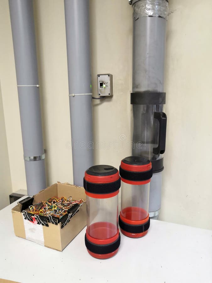 The Pneumatic Tube and Bulb for it Stock Photo - Image of container ...