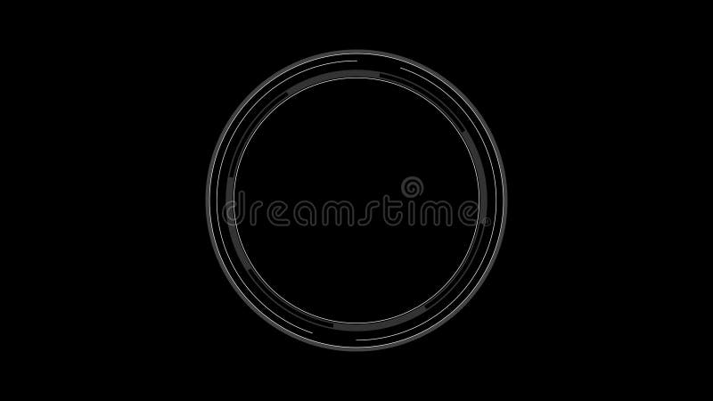 PNG Alpha.Circle Loading.HUD Technologifal Template. Stock Footage ...