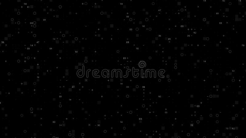 PNG Alpha.Grid Lines Horizontal Looping Animation. Stock Video - Video ...