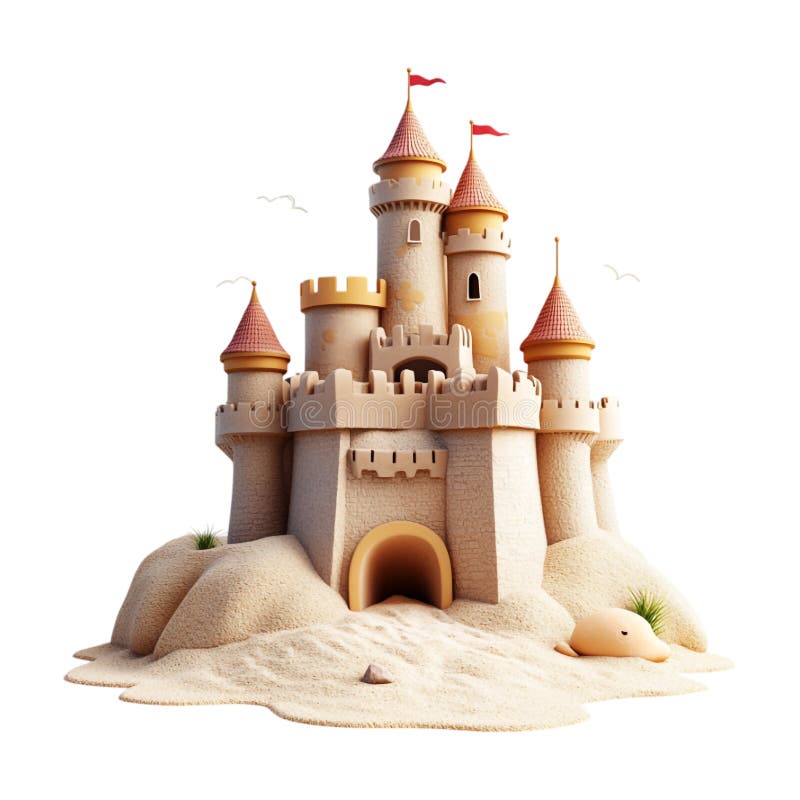 PNG Ancient Land Castle Cartoon on Transparent Background - Ai ...