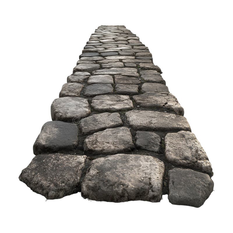 PNG Ancient Stone Road on Transparent Background - Ai Generated Stock ...