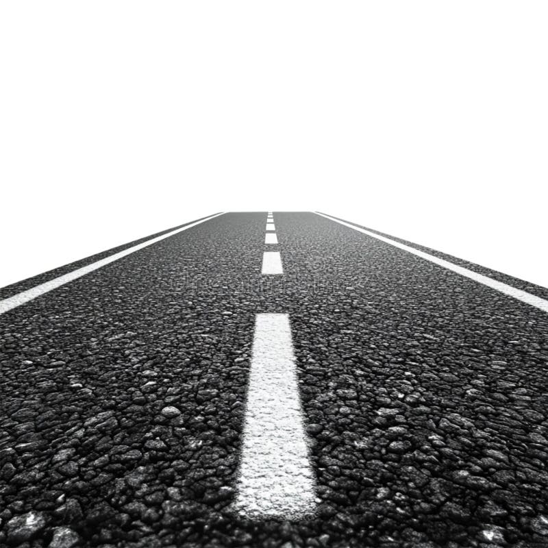 PNG Asphalt Road Blank on Transparent Background - Ai Generated Stock ...