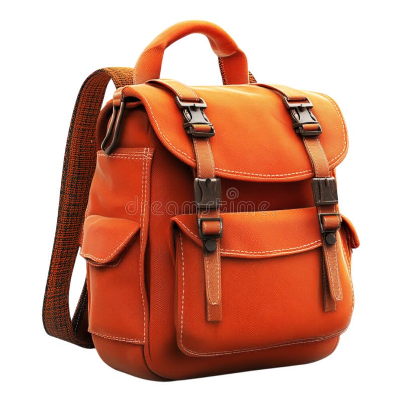 PNG Backpack Bags Against Transparent Back Ground Stock Illustration ...