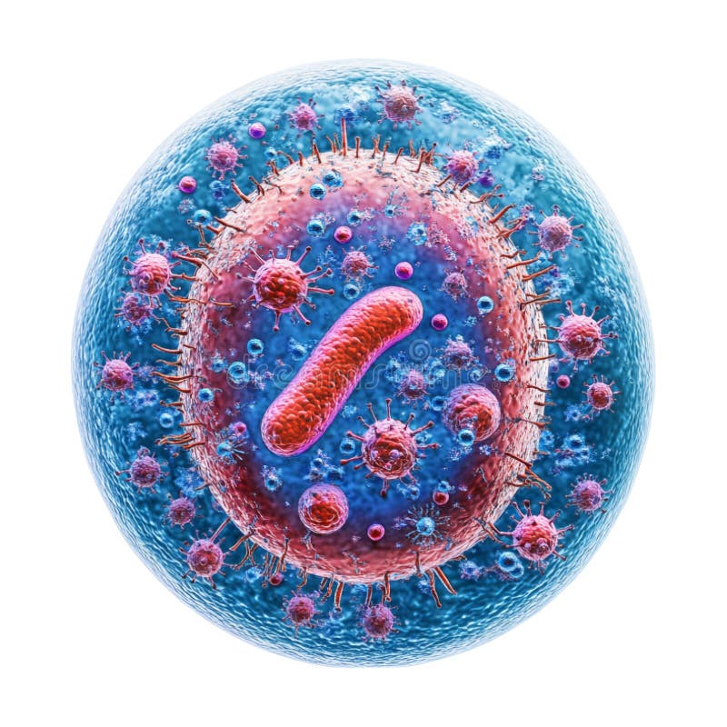 PNG Bacteria on Transparent Background - Ai Generated Stock ...