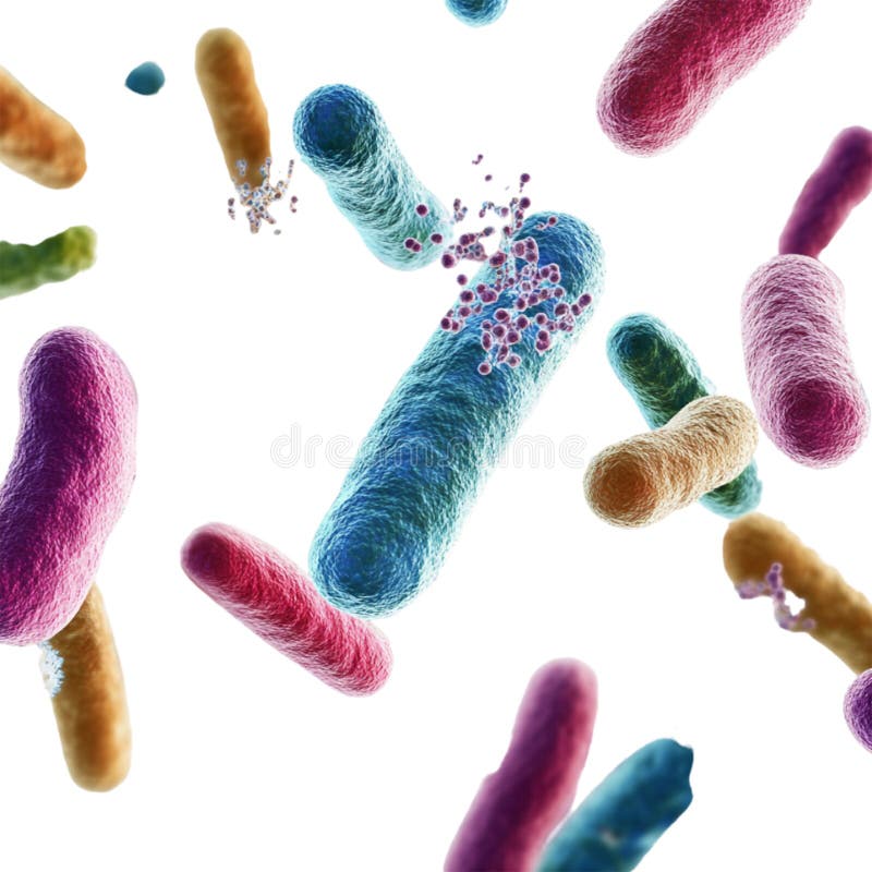 PNG Bacteria Virus on Transparent Background - Ai Generated Stock ...