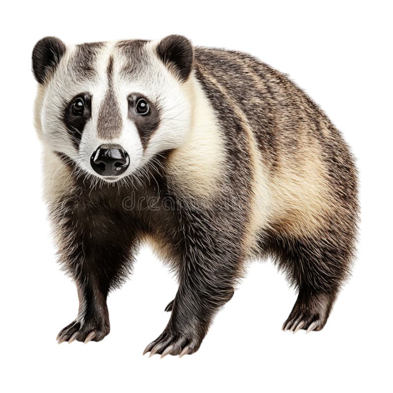 PNG Badger Animal on Transparent Background - Ai Generated Stock ...