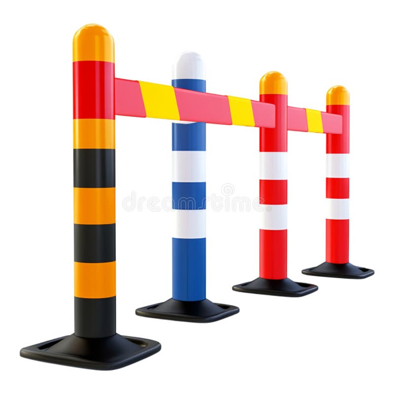PNG Barrier Against Transparent Background Stock Illustration ...