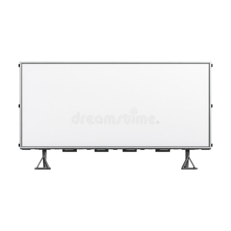 PNG Blank Billboard Mockup on Transparent Background - Ai Generated ...