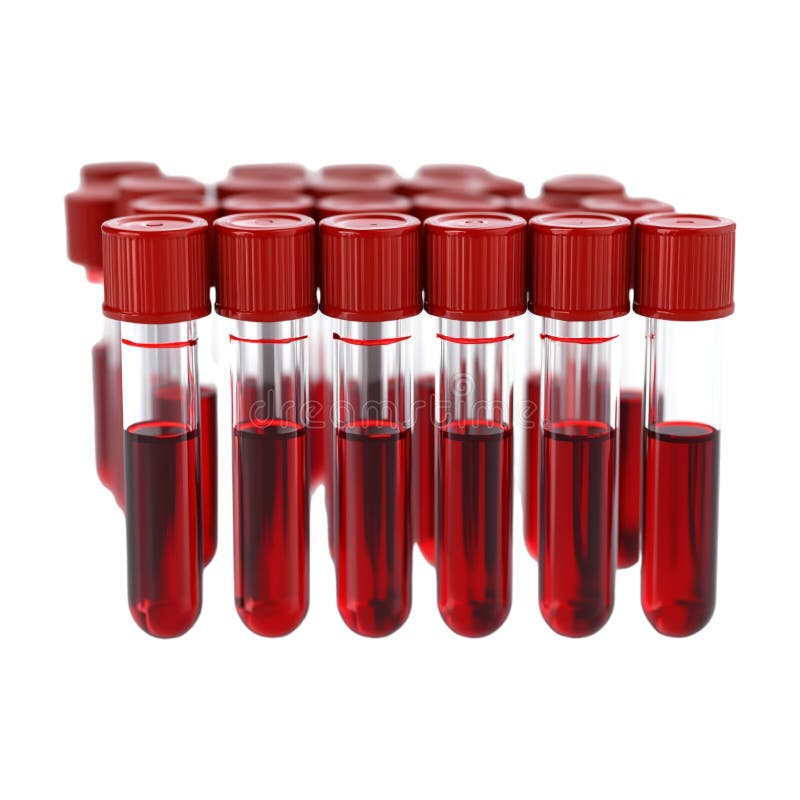 PNG Blood Test Tubes of Lab on Transparent Background - Ai Generated ...
