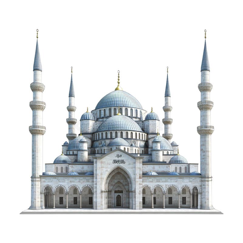 PNG the Blue Mosque Islamic on Transparent Background Stock ...
