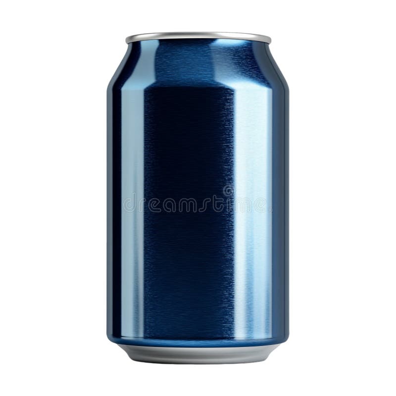 PNG Blue Tin Can on Transparent Background - Ai Generated Stock ...