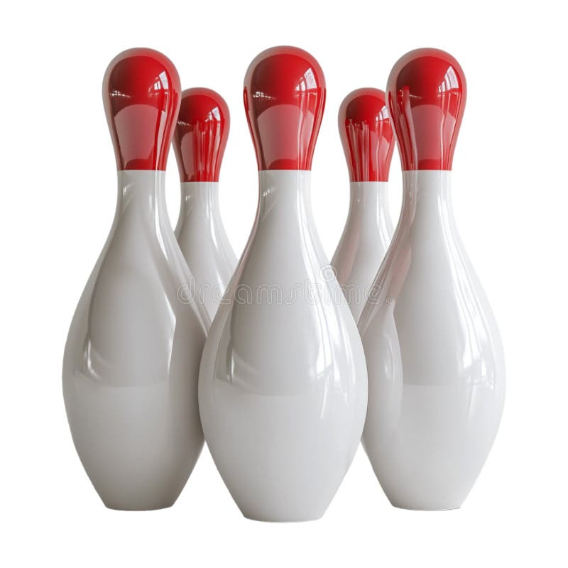 PNG Bowling Pins on Transparent Background - Ai Generated Stock ...