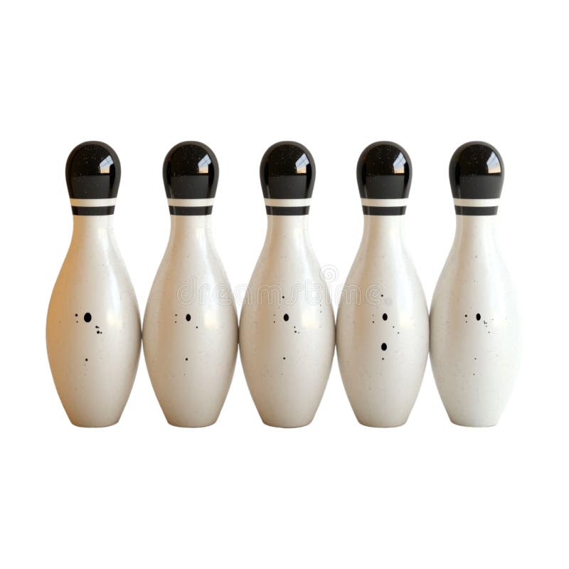 PNG Bowling Pins on Transparent Background - Ai Generated Stock ...
