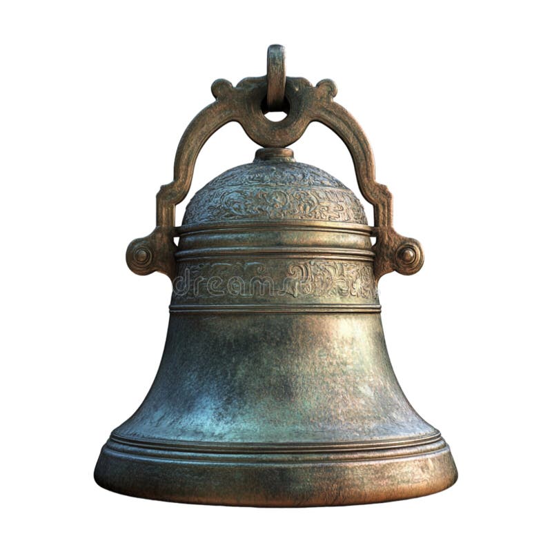 PNG Brass Bell on Transparent Background - Ai Generated Stock ...