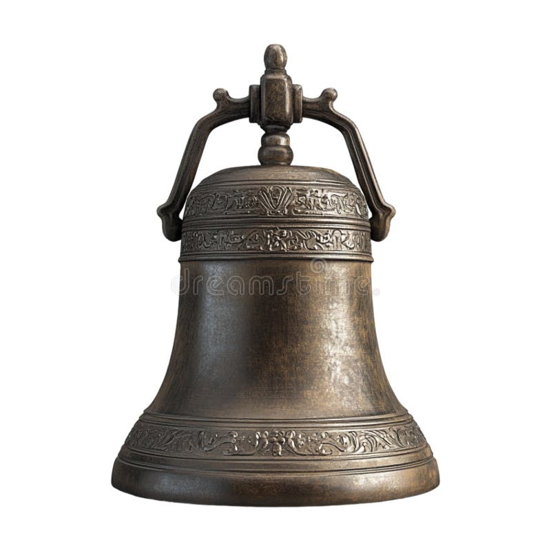 PNG Brass Bell on Transparent Background - Ai Generated Stock ...
