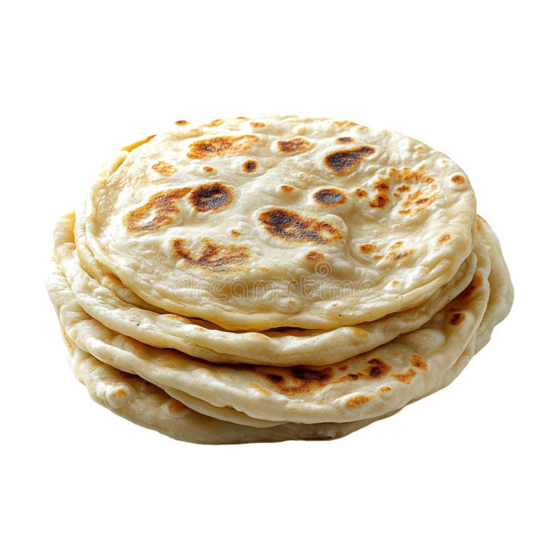 PNG Bread Roti on Transparent Background - Ai Generated Stock ...