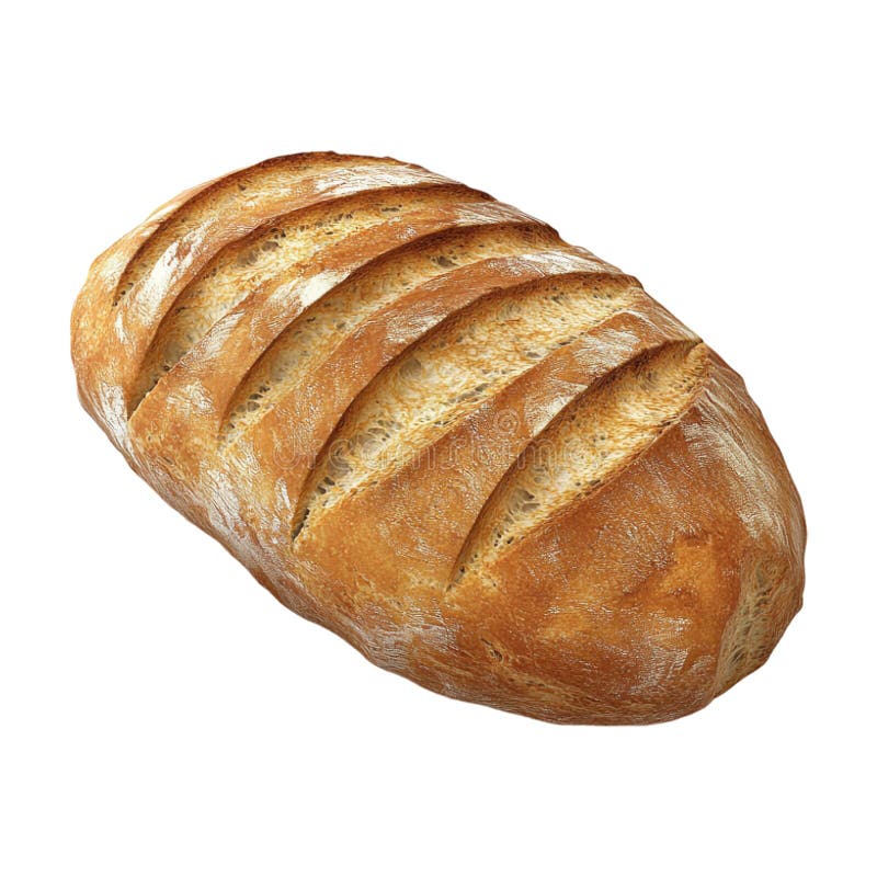 PNG Brown Bread Baked on Transparent Background - Ai Generated Stock ...