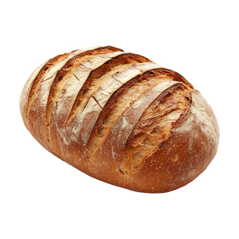PNG Brown Bread Baked on Transparent Background - Ai Generated Stock ...