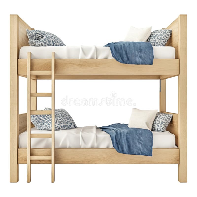 PNG Bunk Bed Against Transparent Back Ground Stock Illustration ...
