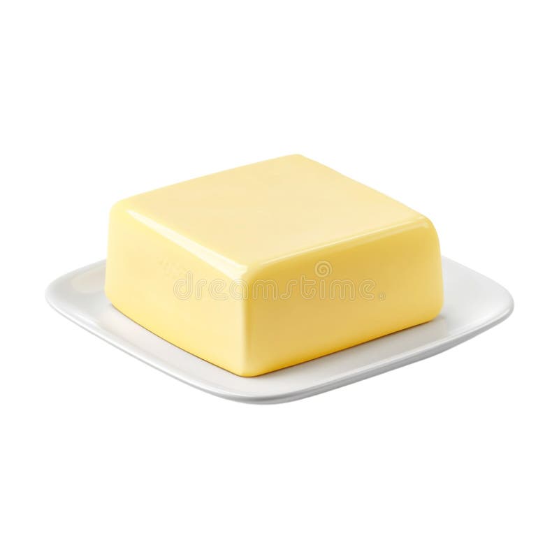 PNG Butter on Transparent Background - Ai Generated Stock Illustration ...