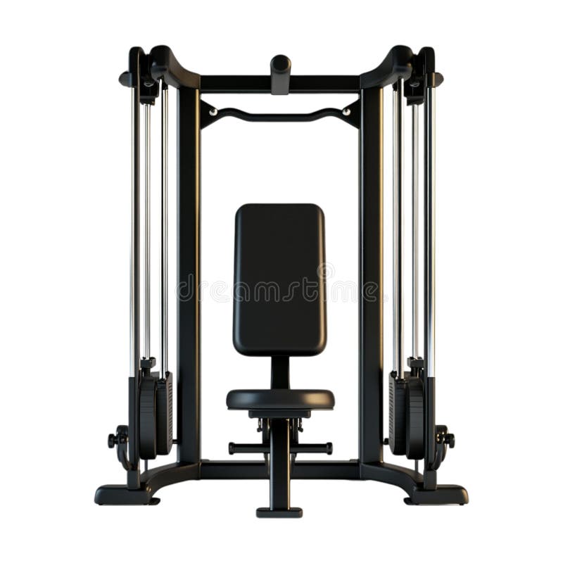 PNG Cable Machine with Adjustable Bench on Transparent Background Stock ...