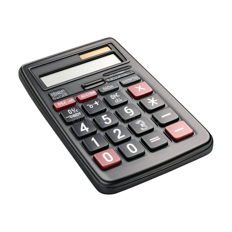 PNG Calculator Machine on Transparent Background - Ai Generated Stock ...