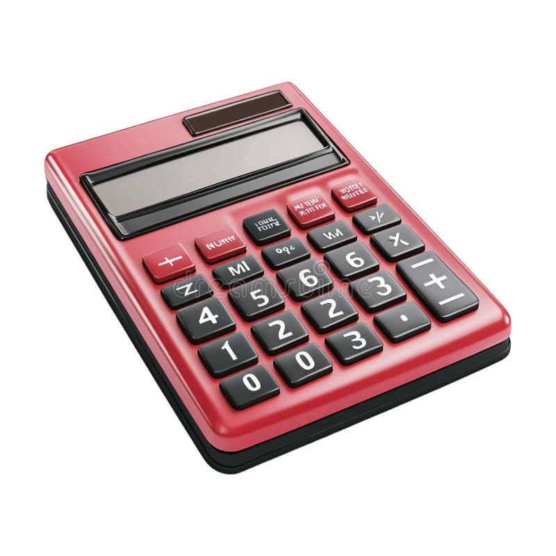 PNG Calculator Machine on Transparent Background - Ai Generated Stock ...