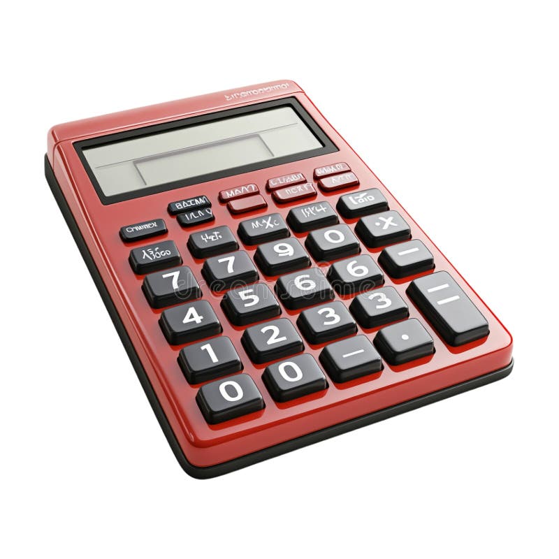 PNG Calculator Machine on Transparent Background - Ai Generated Stock ...