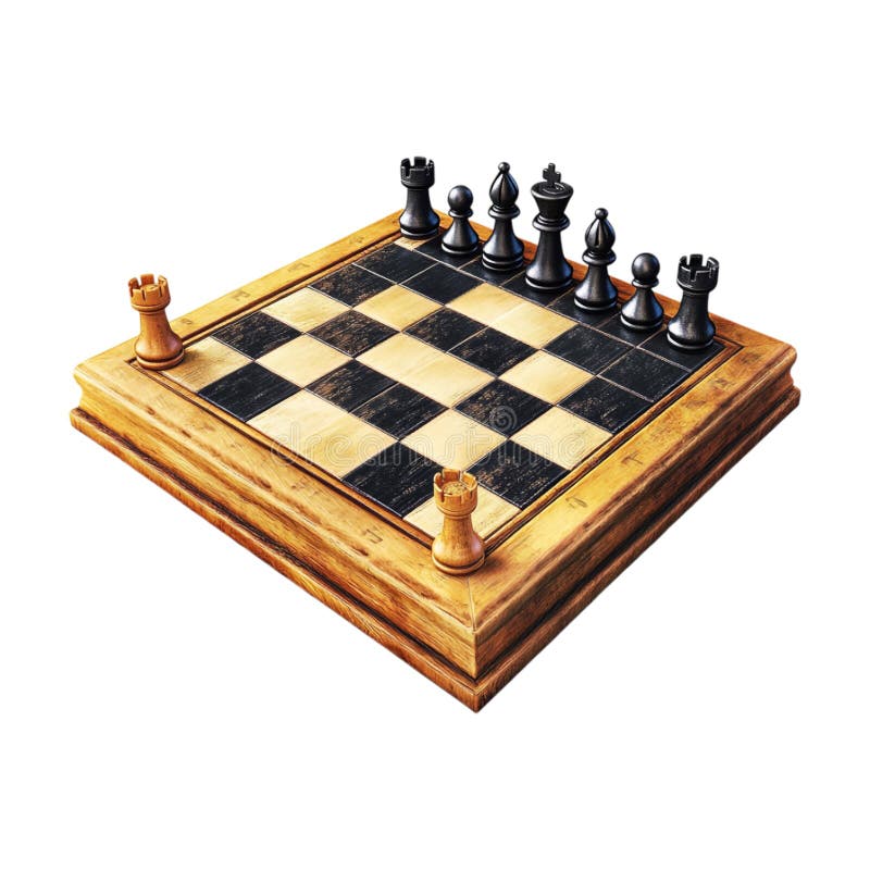 PNG Cartoon Chess Board on Transparent Background - Ai Generated Stock ...