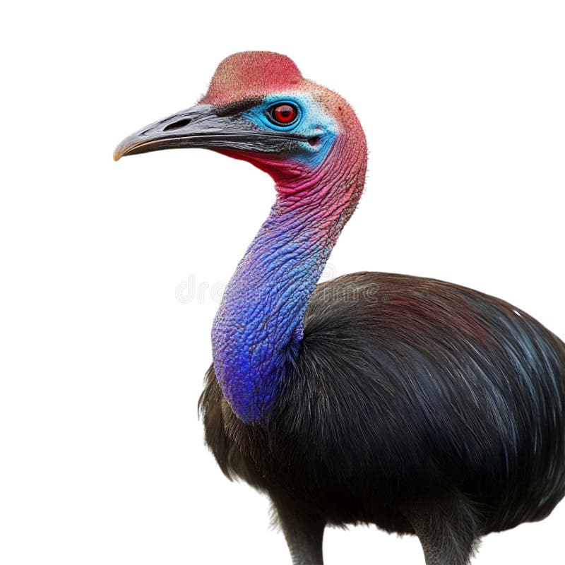 PNG Cassowary Animal on Transparent Background - Ai Generated Stock ...
