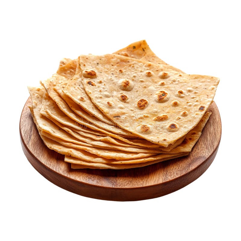 PNG Chapati Roti on Transparent Background - Ai Generated Stock ...
