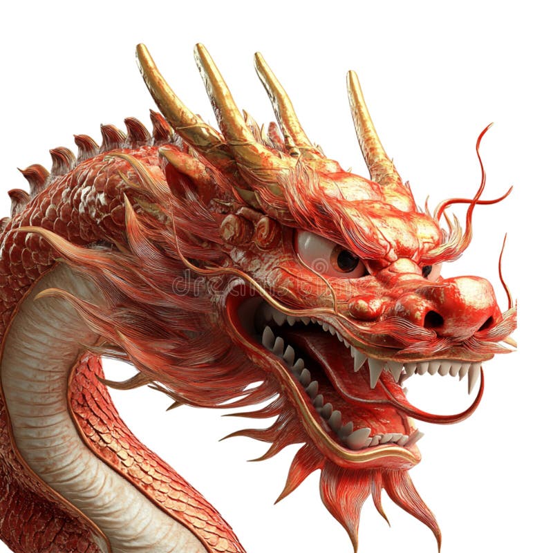 Chinese Dragon Realistic Stock Illustrations – 1,893 Chinese Dragon ...