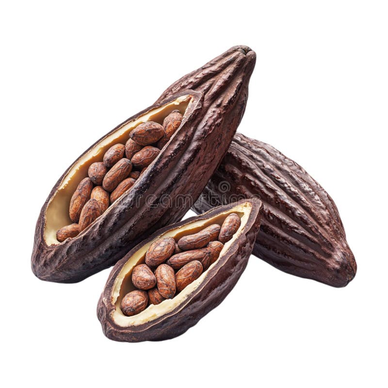 PNG Cocoa Pod on Transparent Background - Ai Generated Stock ...