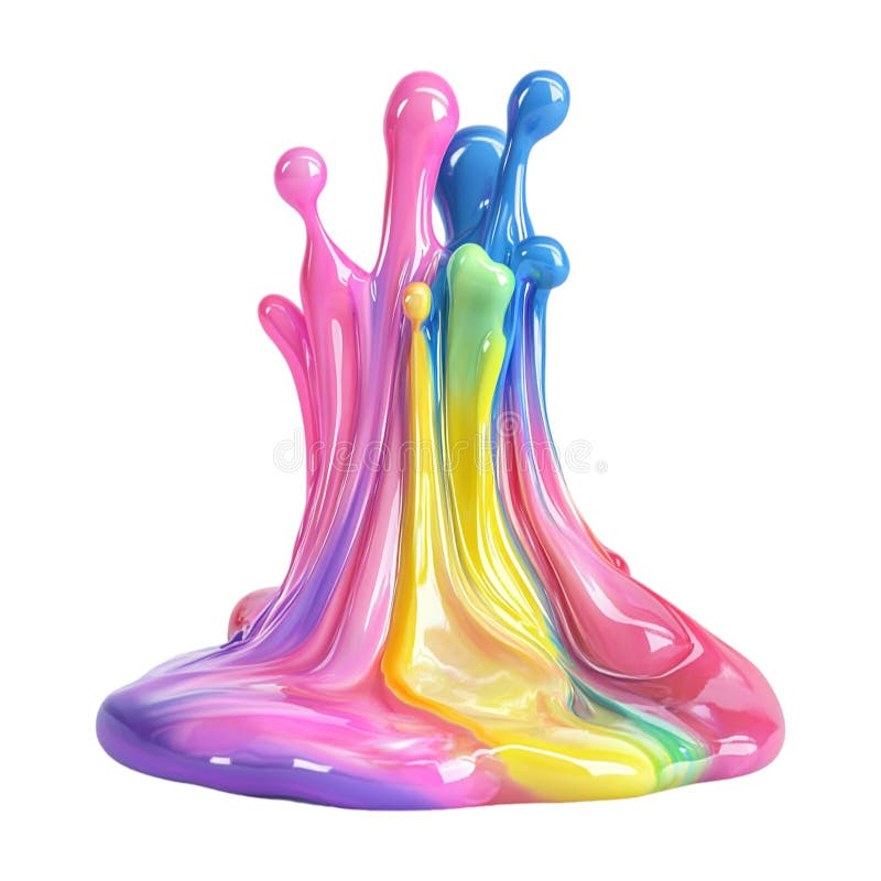 PNG Colorful Liquid Mixture on Transparent Background - Ai Generated ...