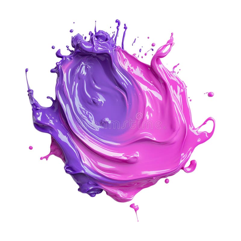 PNG Colorful Paint Paste on Transparent Background - Ai Generated Stock ...