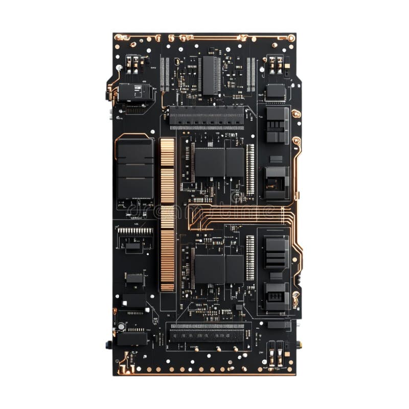 PNG Computer Motherboard on Transparent Background - Ai Generated Stock ...