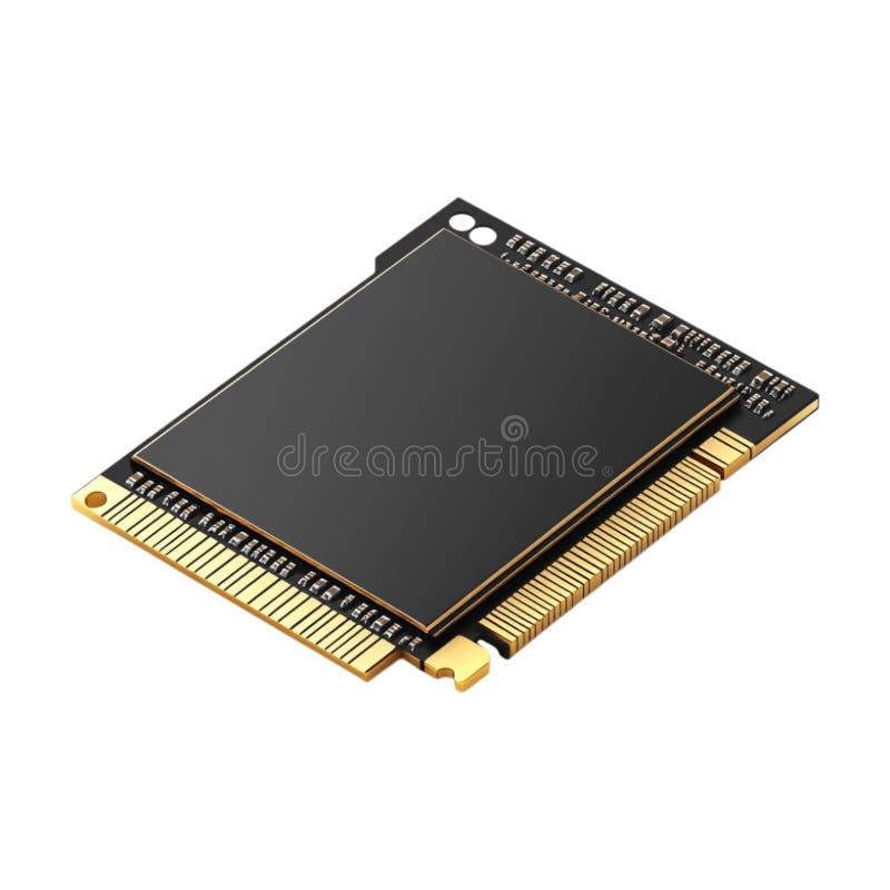PNG CPU Chip Computer on Transparent Background - Ai Generated Stock ...