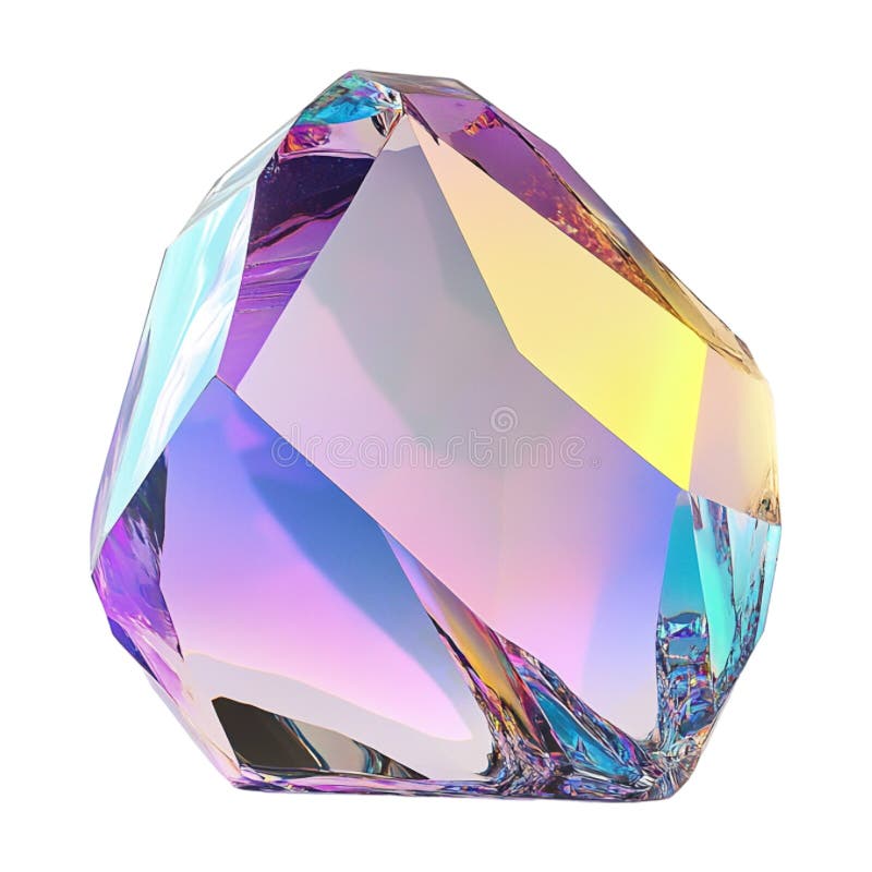 PNG Crystal Gemstone on Transparent Background - Ai Generated Stock ...