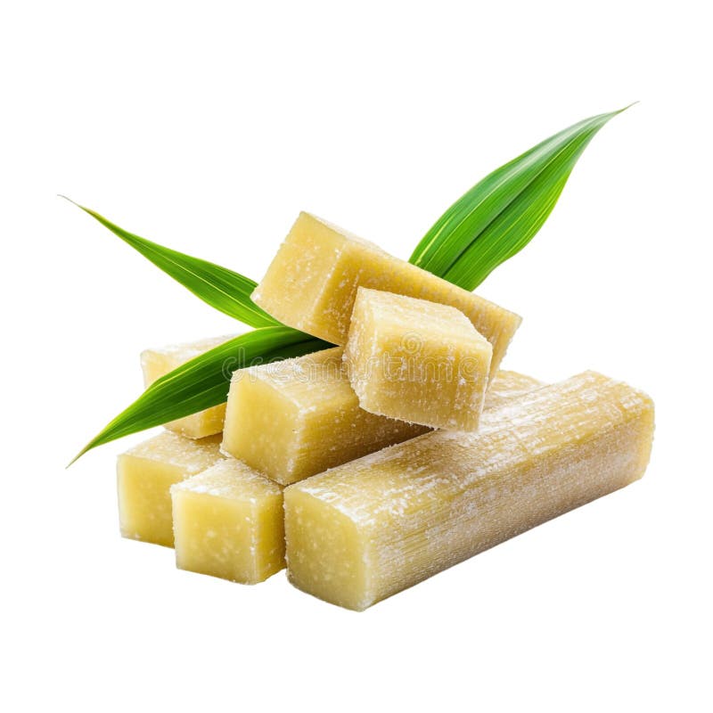 PNG Cubes of Sugar Cane on Transparent Background - Ai Generated Stock ...