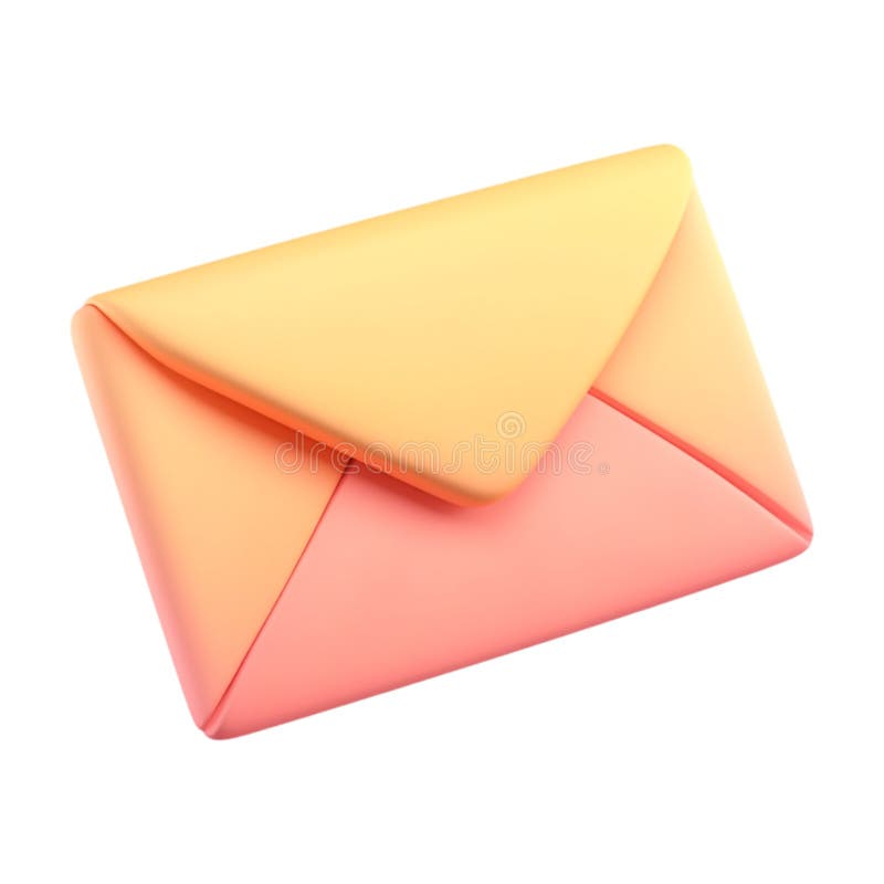 PNG 3D Cartoon Email on Transparent Background - Ai Generated Stock ...