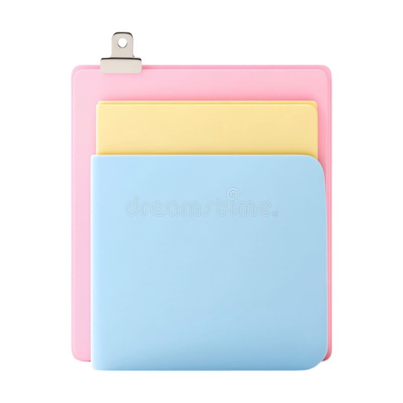 PNG 3D Document File Cartoon Style on Transparent Background - Ai ...