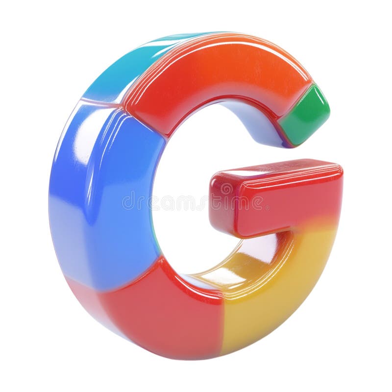 PNG 3D Letter G Logo on Transparent Background - Ai Generated Stock ...