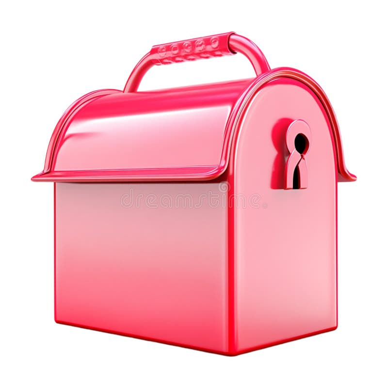 PNG 3D Mail Box on Transparent Background - Ai Generated Stock ...