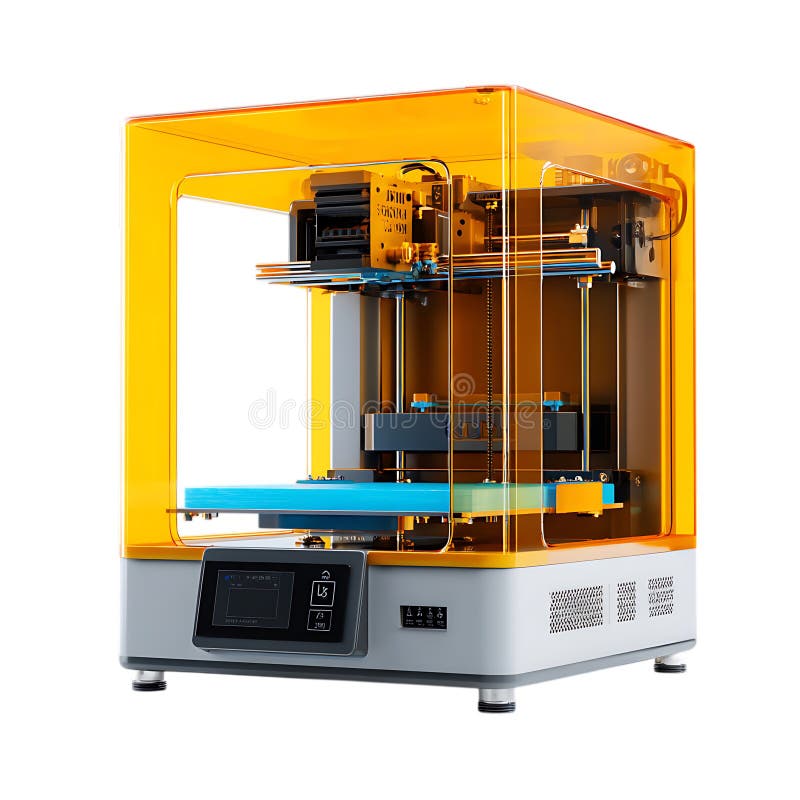 PNG 3D Printer Closeup View of a Modern Additive Manufacturing Machine ...